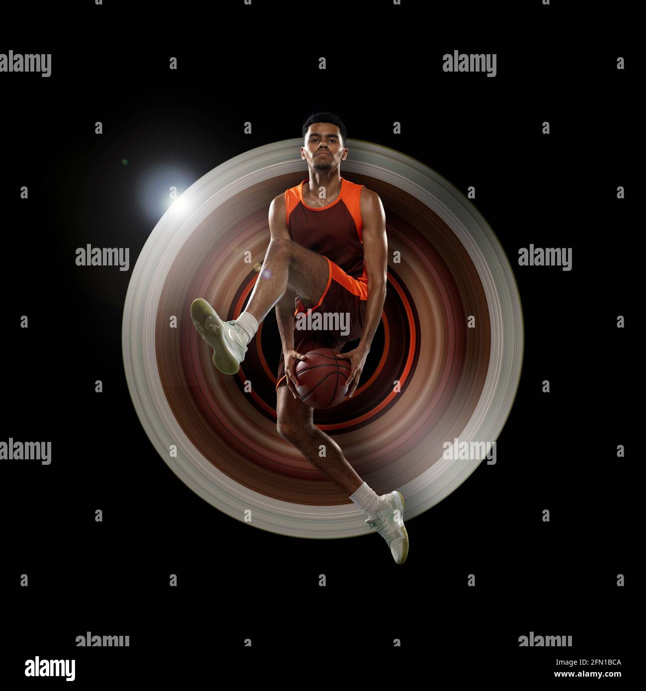 Abstract desing, concept of sport, action, motion in sport Stock Photo ...