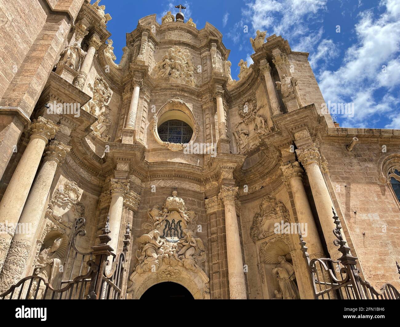 Exterior of the Valencia Cathedral Stock Photo - Alamy