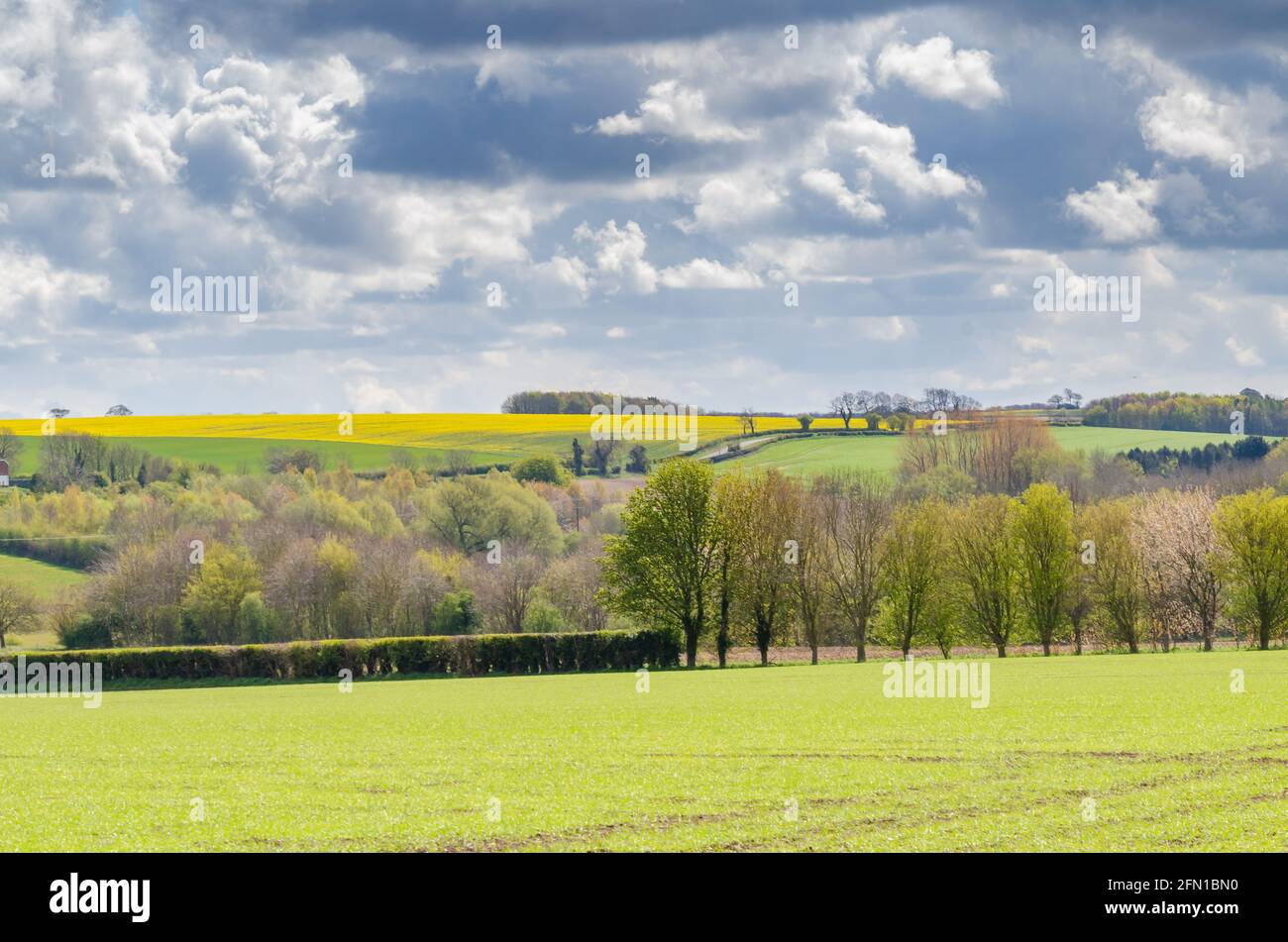 Lincolnshire wolds hi-res stock photography and images - Alamy