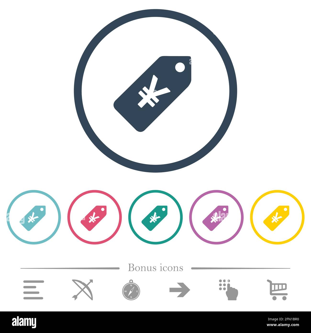 Japanese price tag Cut Out Stock Images & Pictures - Alamy