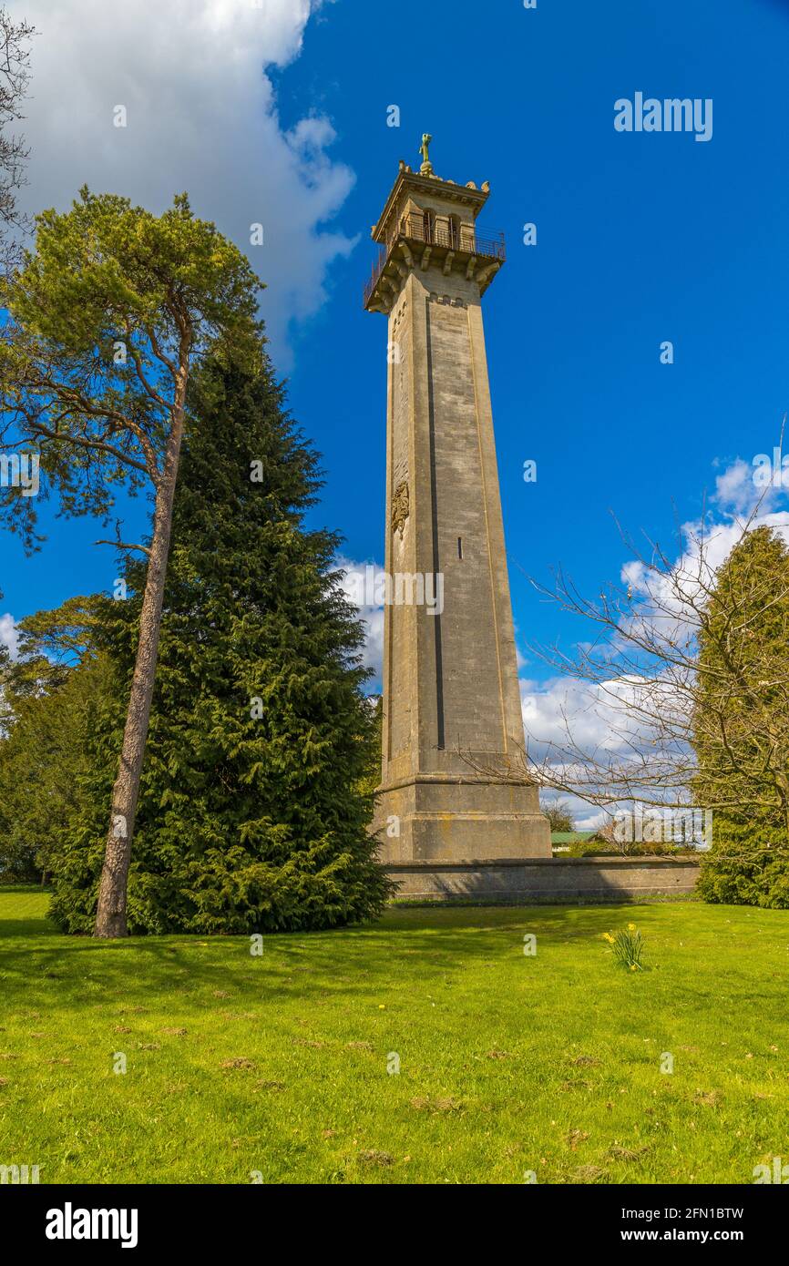 Somerset monument cotswolds hi-res stock photography and images - Alamy