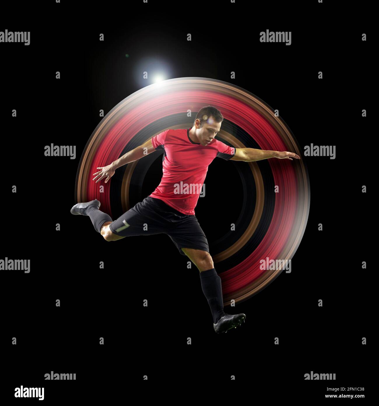 Abstract desing, concept of sport, action, motion in sport Stock Photo ...