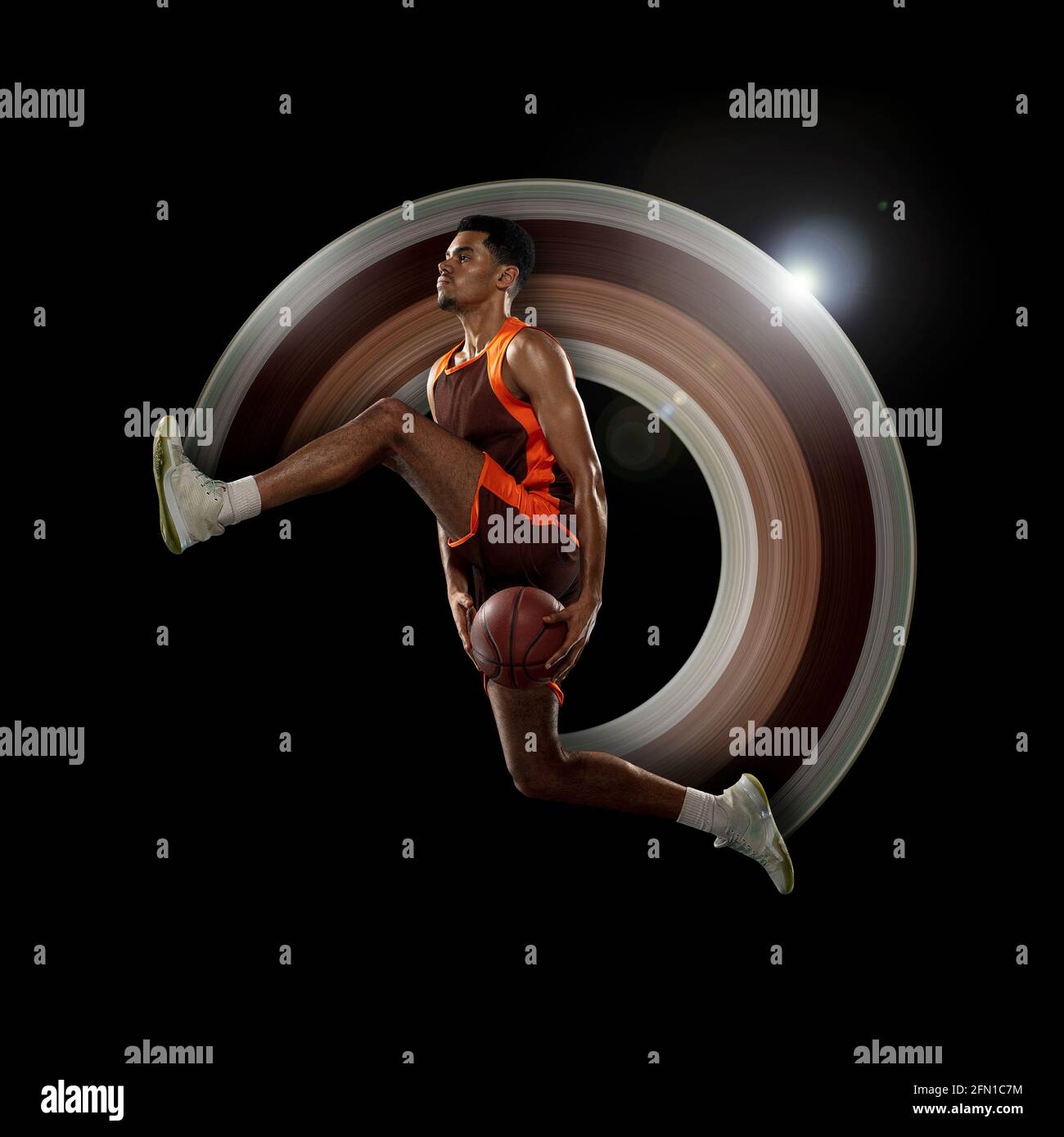 Abstract desing, concept of sport, action, motion in sport Stock Photo ...