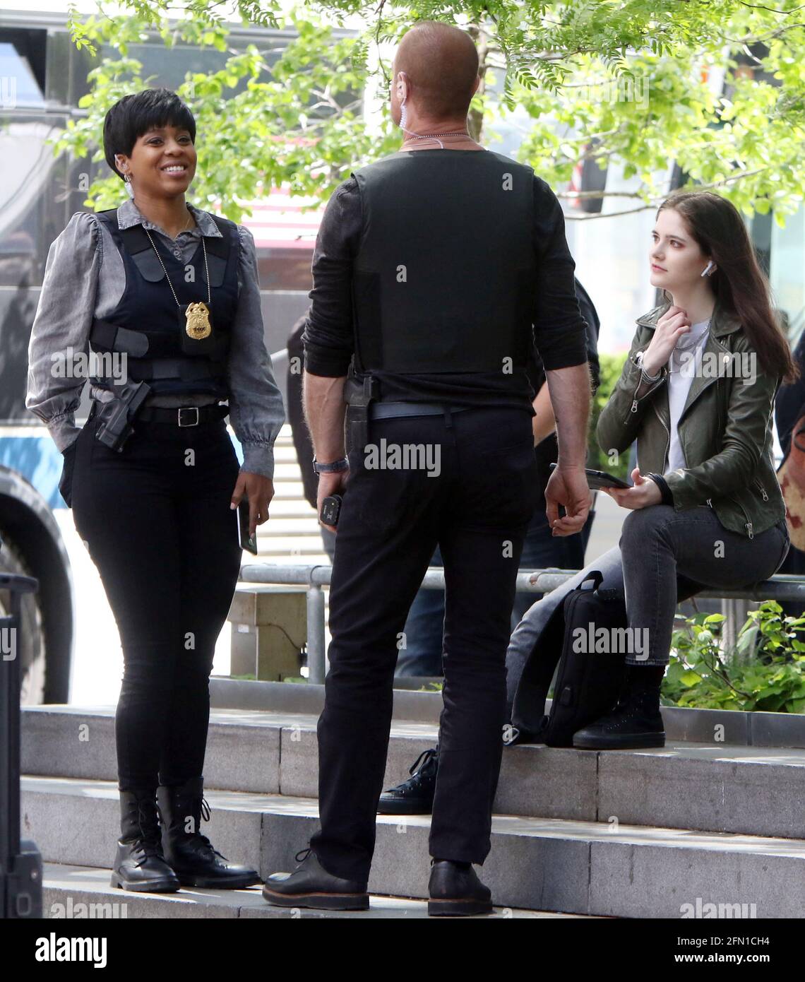 New York, NY, USA. 12th May, 2021. Danielle Mone Truitt, Christopher ...