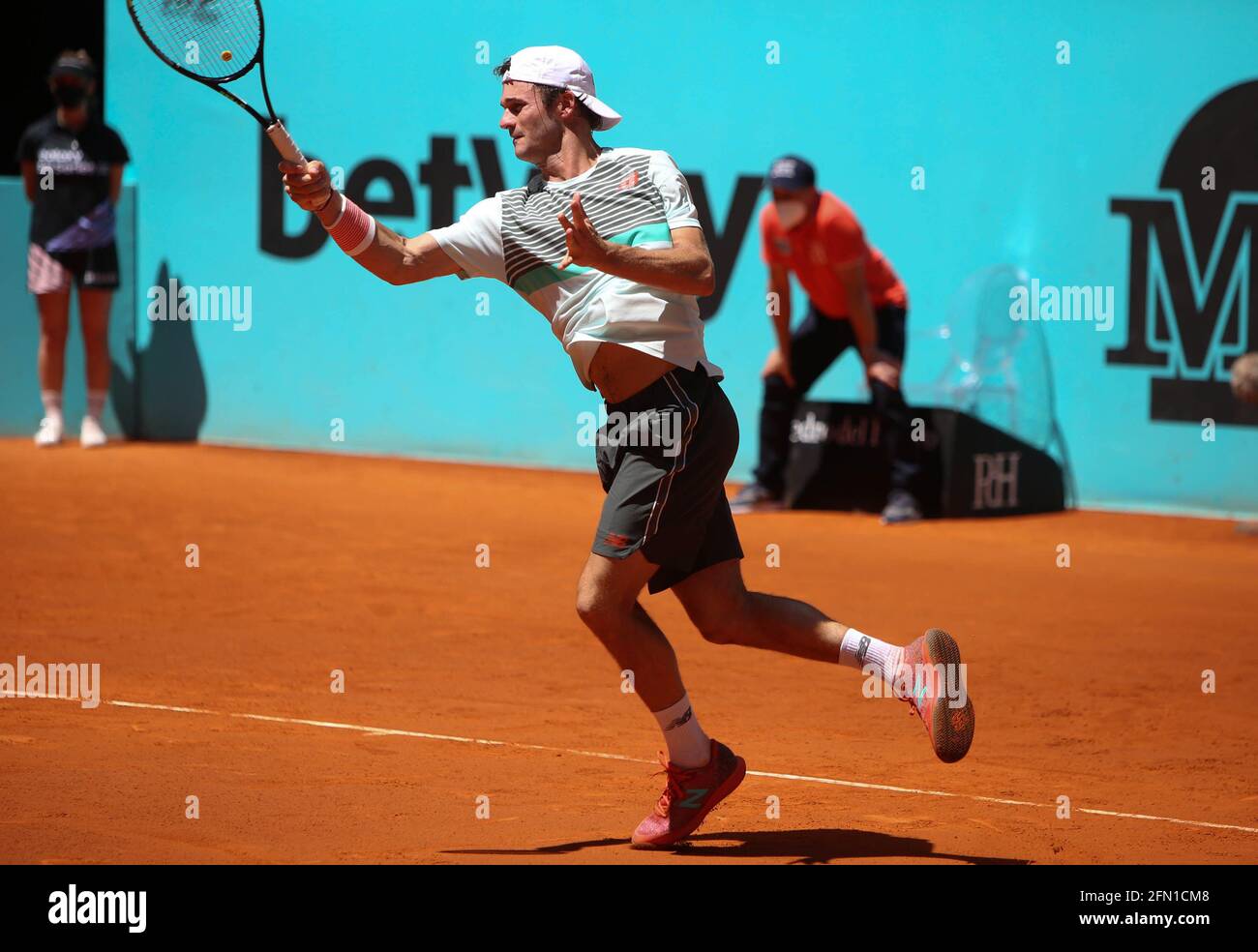 Tommy Paul of USA during the Mutua Madrid Open 2021, Masters 1000 ...