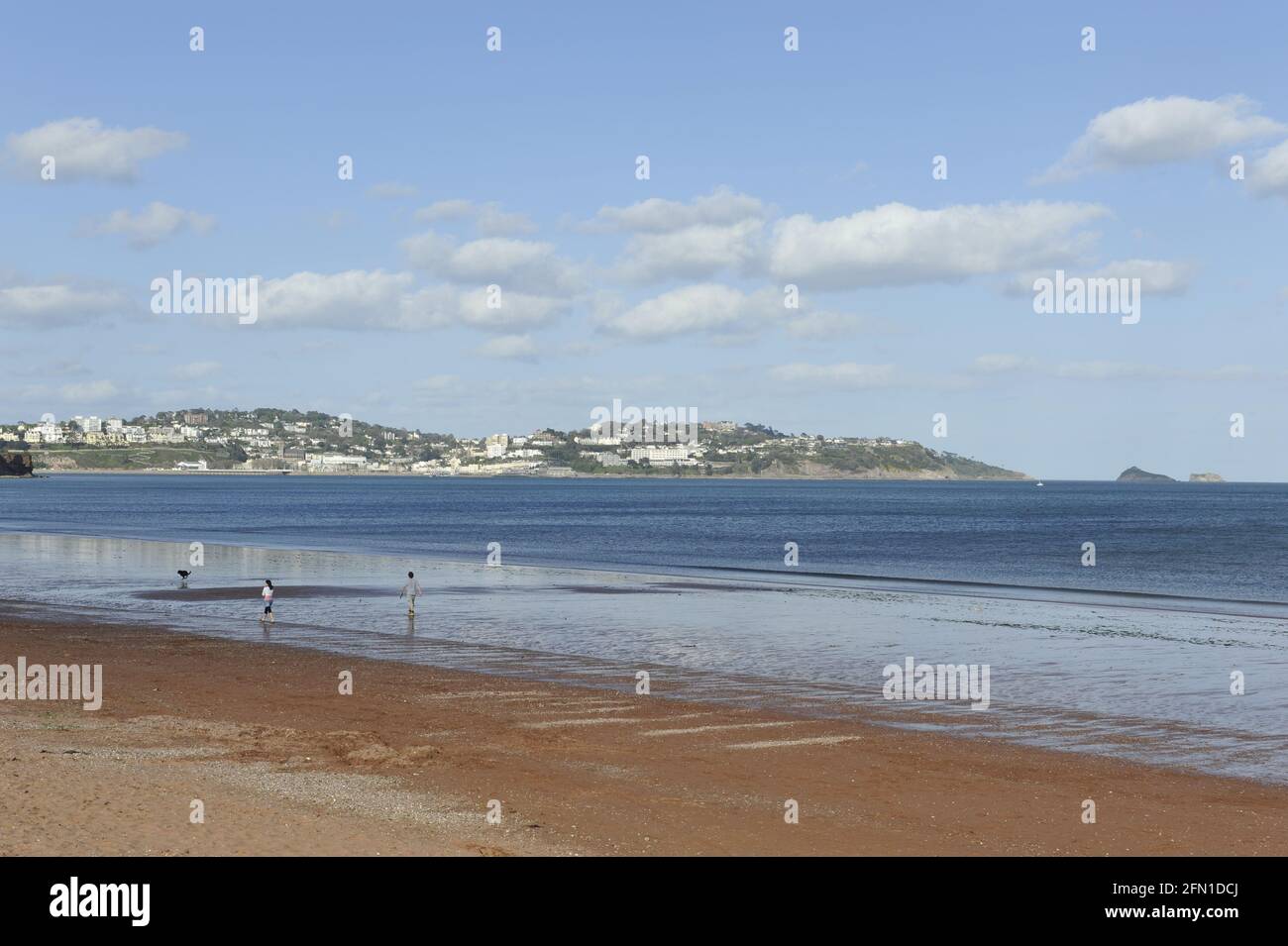 Paignton Beach Devon Stock Photo - Alamy
