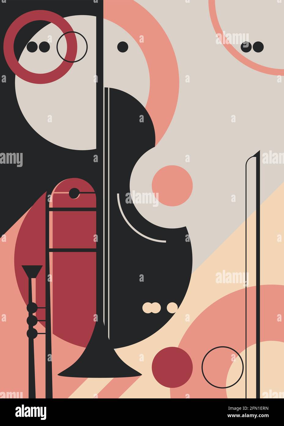 Art Deco Music Poster