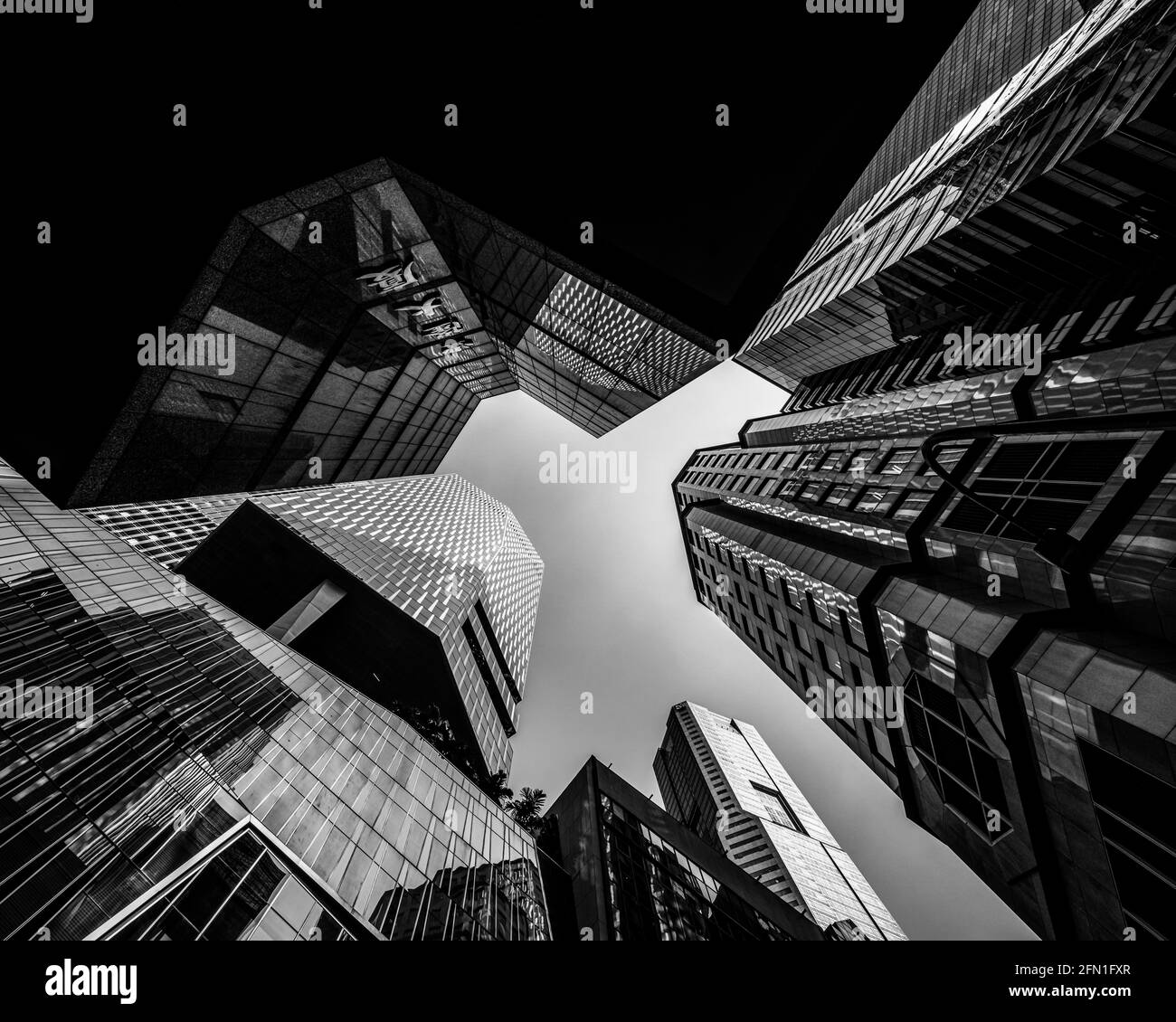 Urban architecture in city state Stock Photo - Alamy