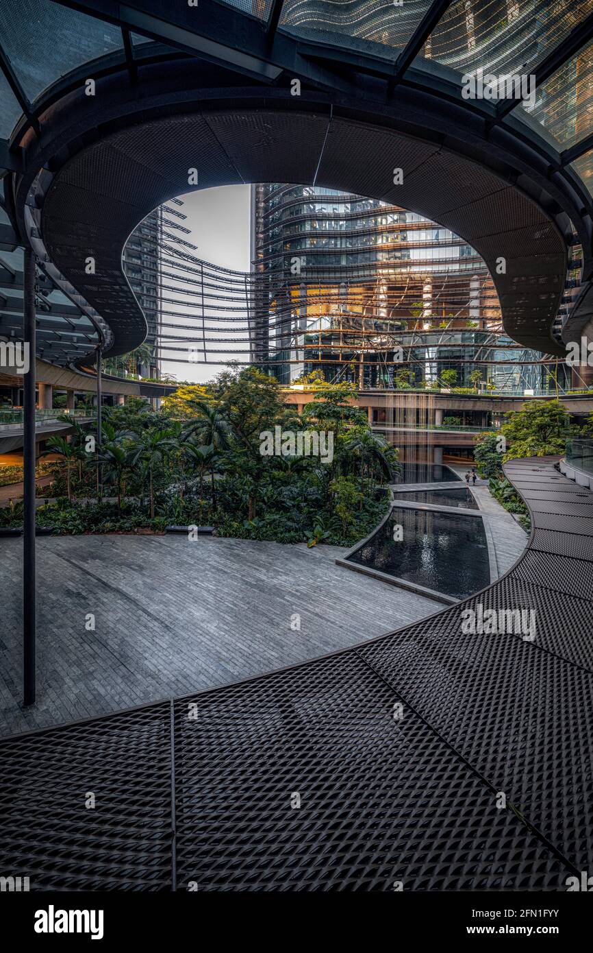 Urban architecture in city state Stock Photo - Alamy