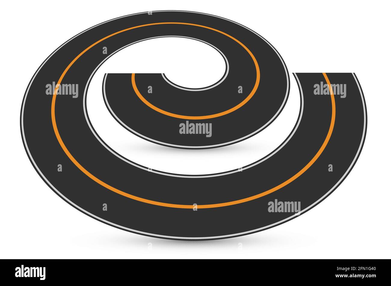Race highway route map hi-res stock photography and images - Alamy