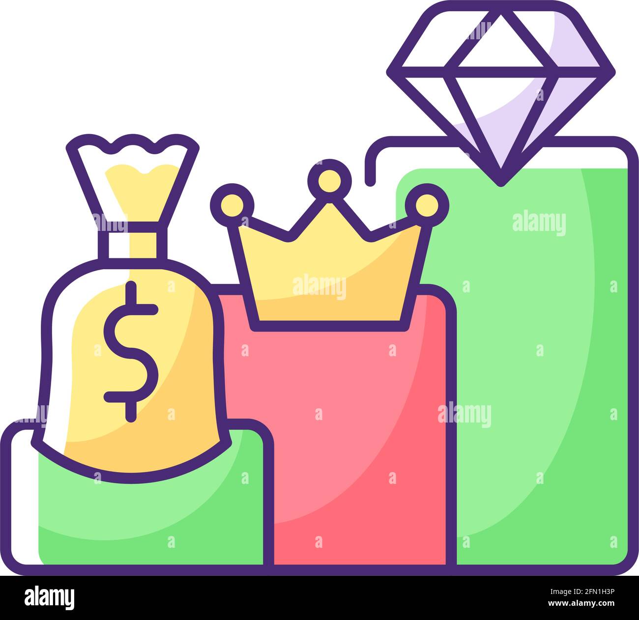 Subscription plans RGB color icon Stock Vector Image & Art - Alamy