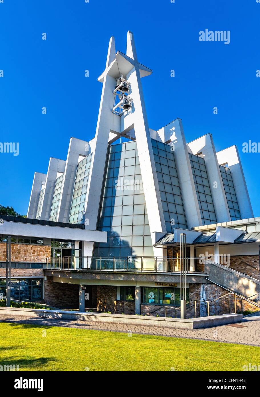 Warsaw, Poland - July 26, 2020: St. Andrew Bobola Sanctuary ...