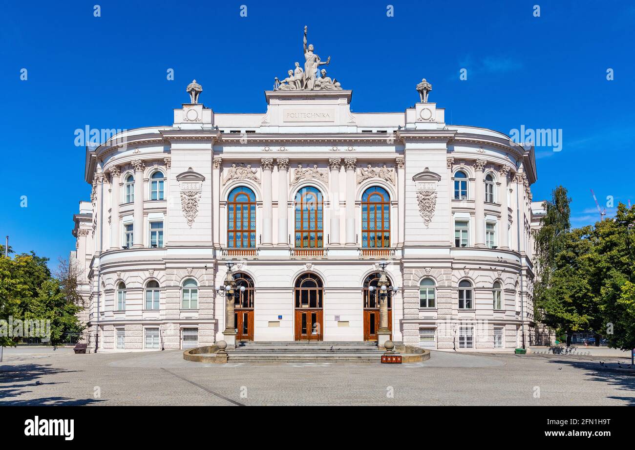 Warsaw, Poland - July 26, 2020: Main historic building of Warsaw ...