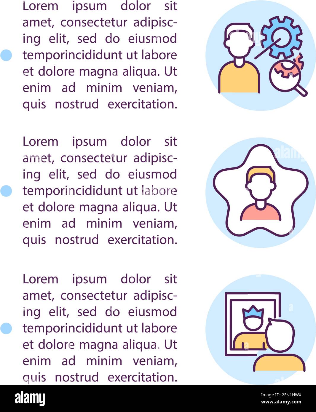 Positive role model Stock Vector Images - Alamy