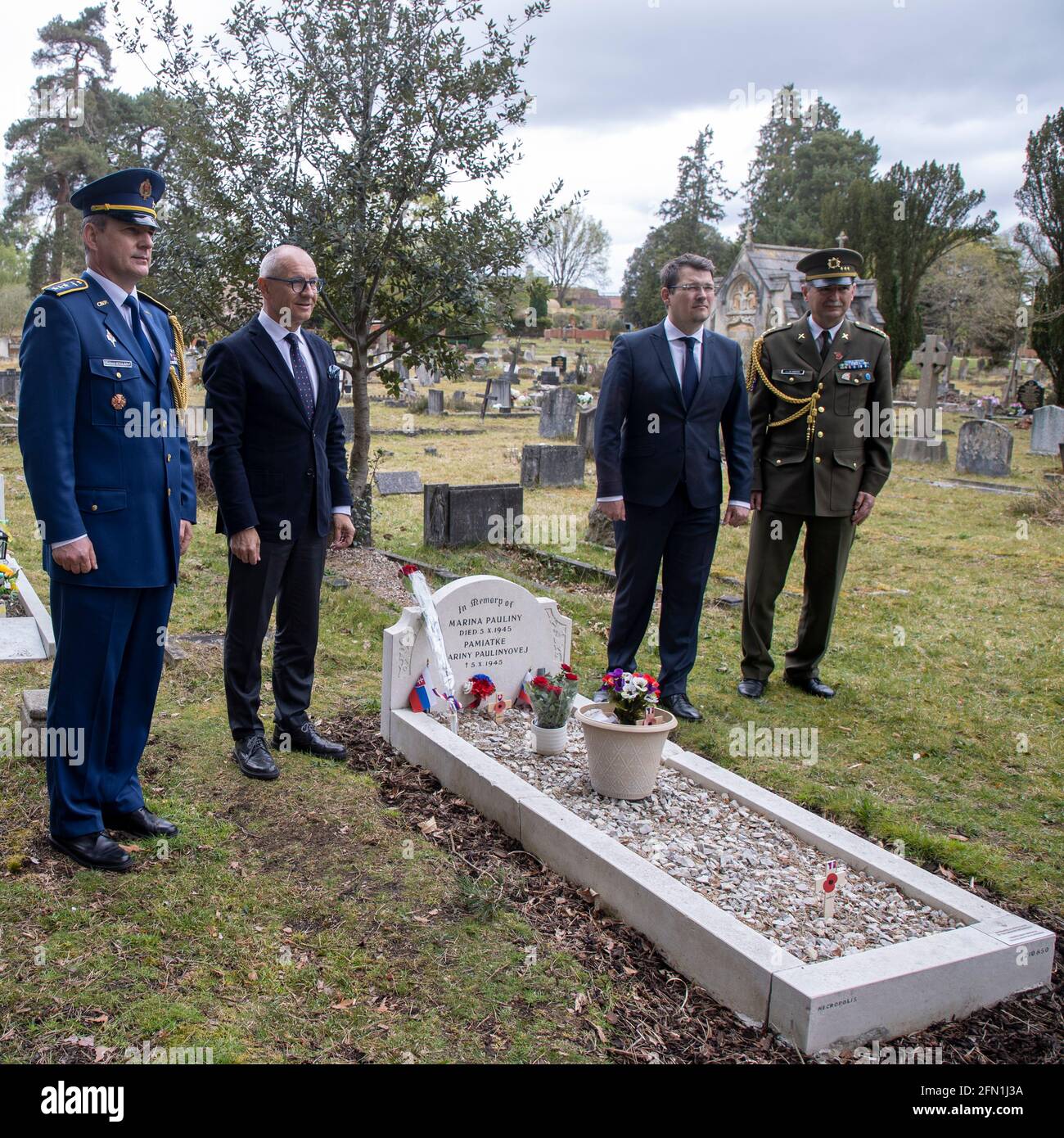 Slovak defence attache colonel vladimir stolarik hi-res stock ...