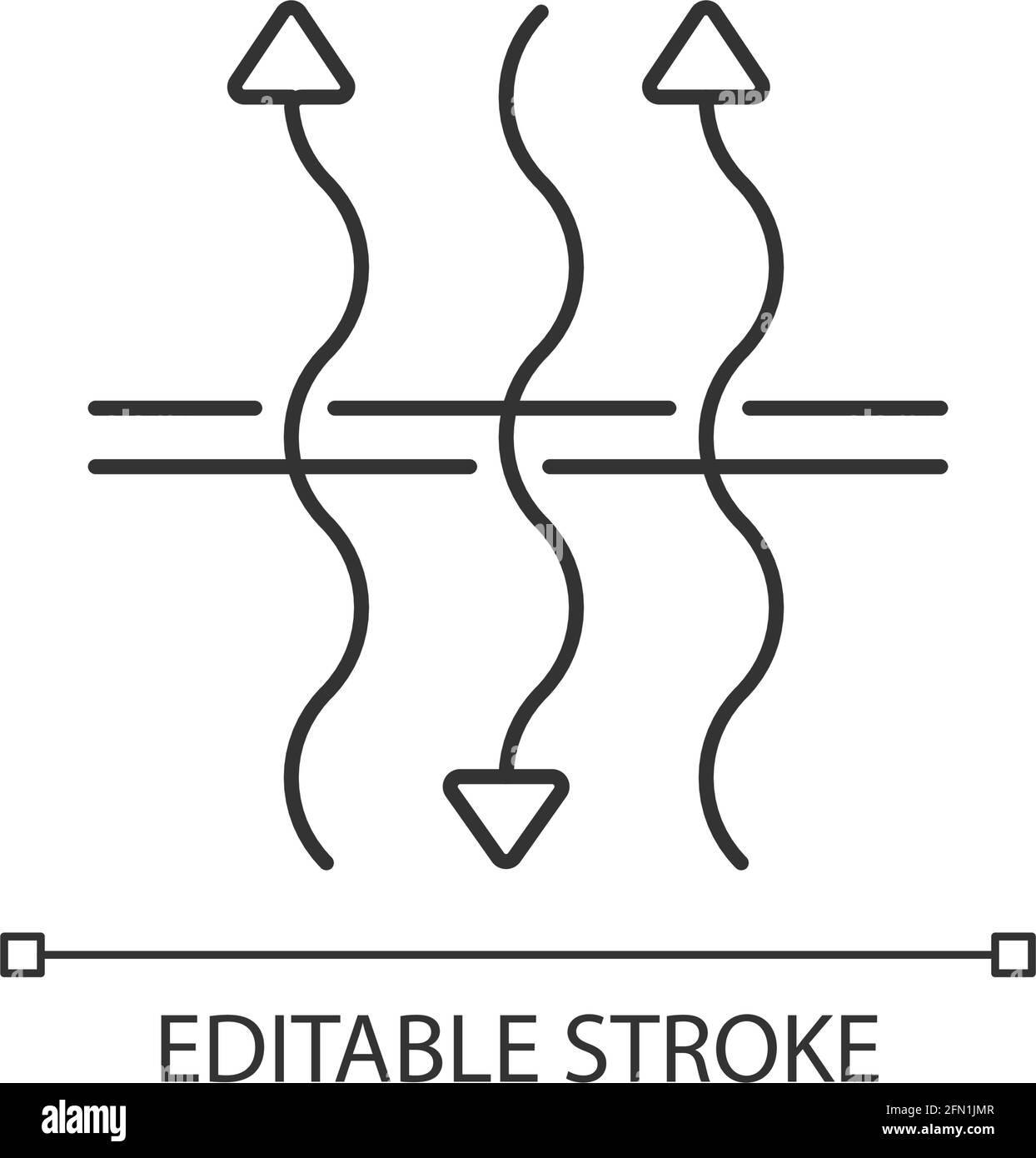 Breathable fabric linear icon Stock Vector Image & Art - Alamy