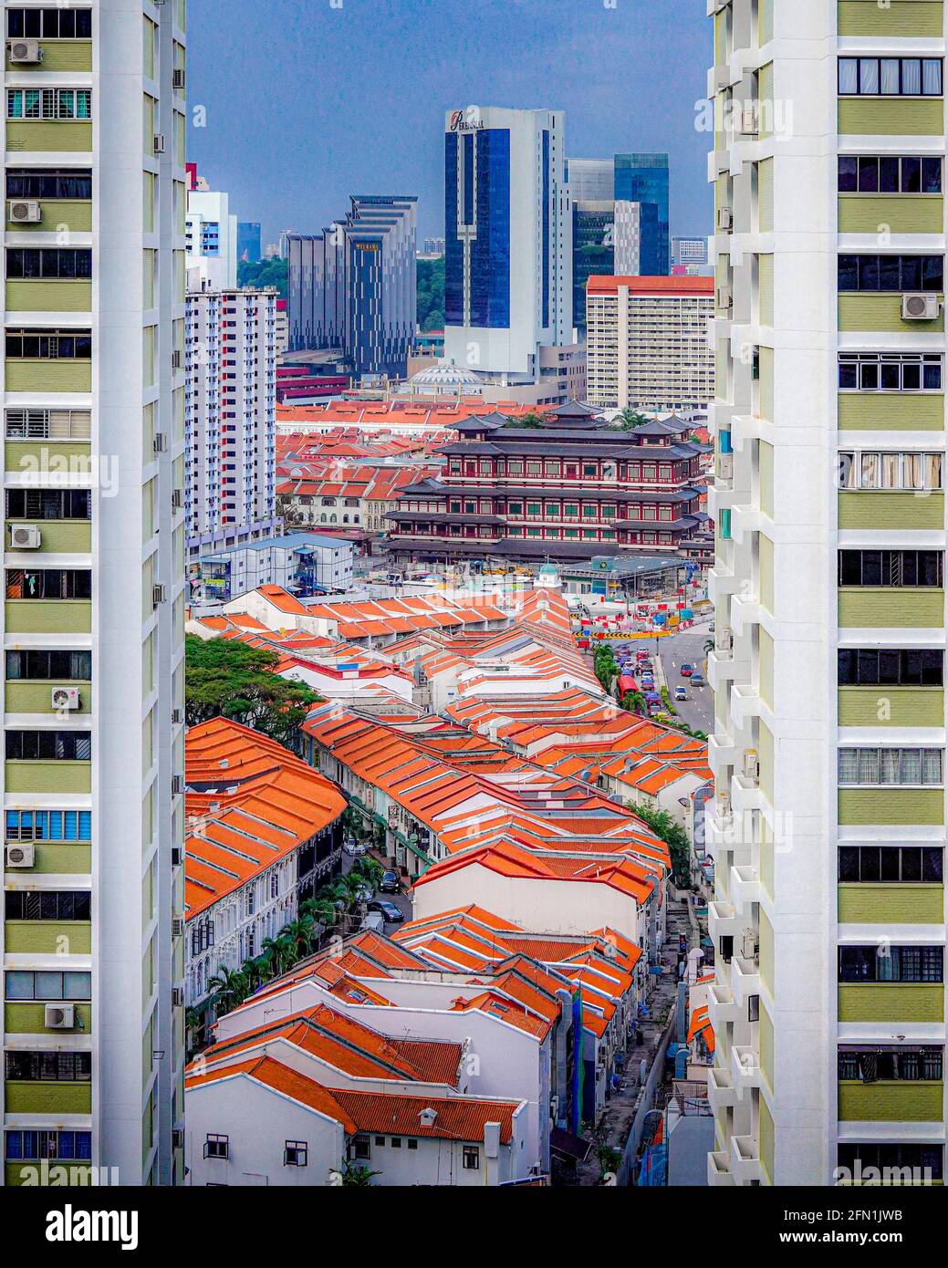 Urban architecture in city state Stock Photo - Alamy
