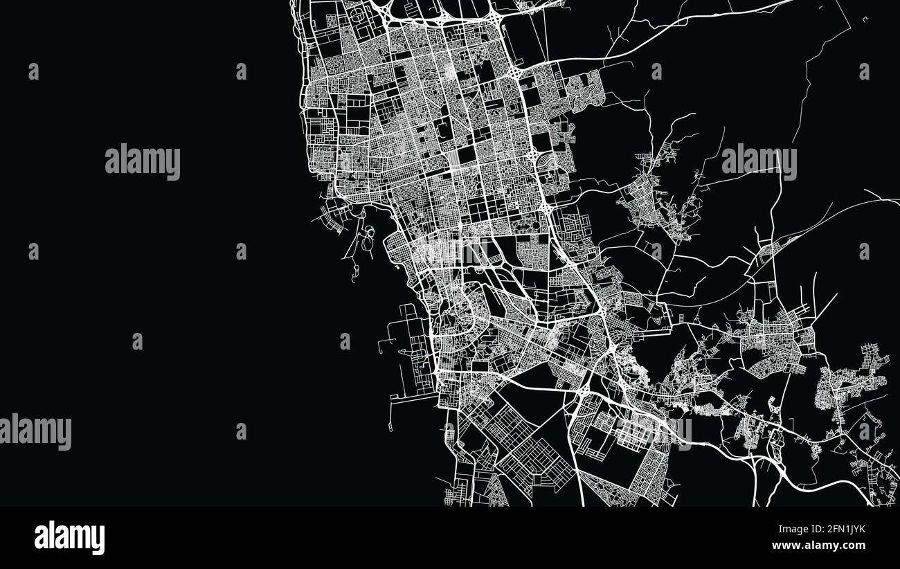 Jeddah map hi-res stock photography and images - Alamy