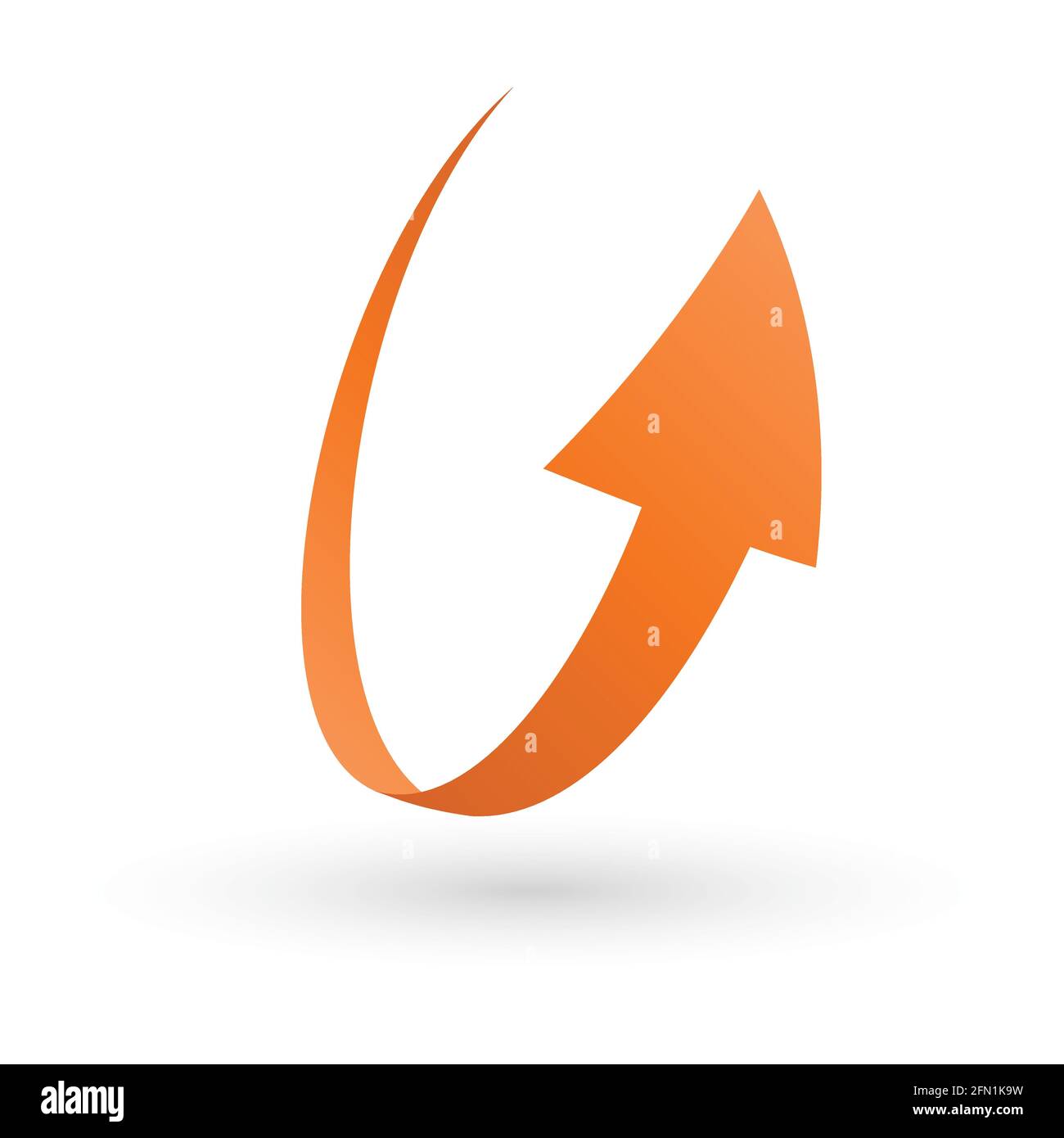 Simple loop circle arrow icon Stock Vector Image & Art - Alamy