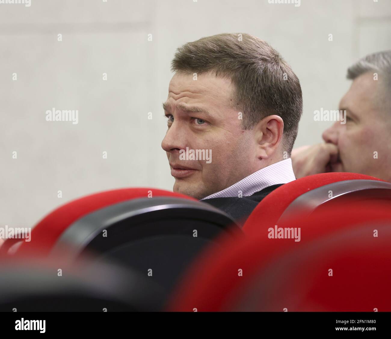 MOSCOW, RUSSIA, FEBRUARY 25, 2021. Quincy Promes Press Conference ...