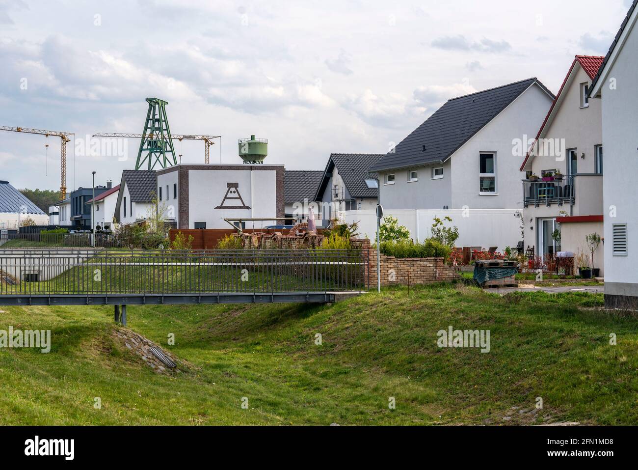 New residential quarter with 150 plots, on the site of the former RAG ...