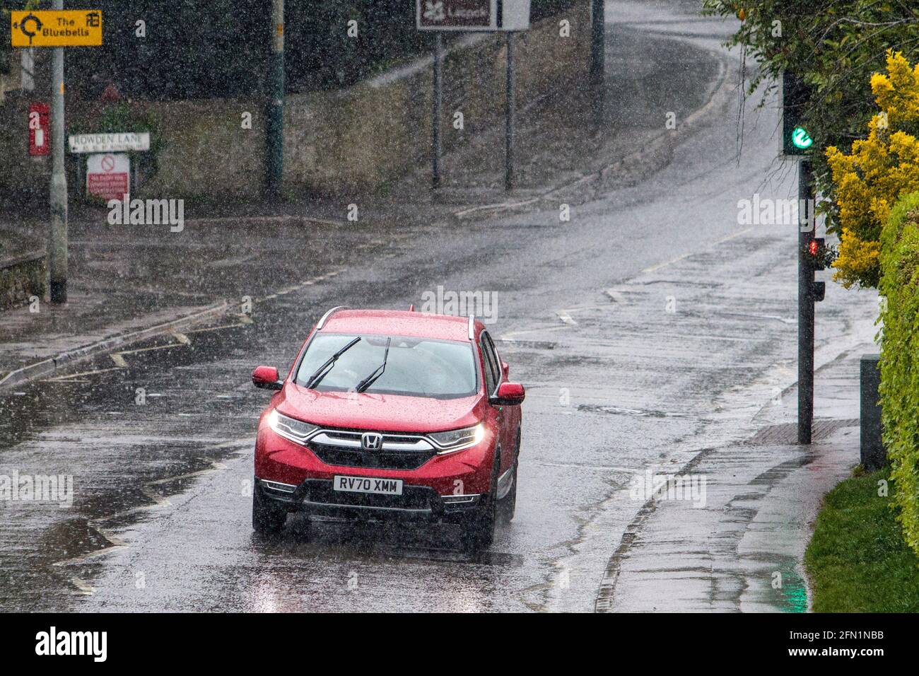 Driving in a storm hi-res stock photography and images - Alamy