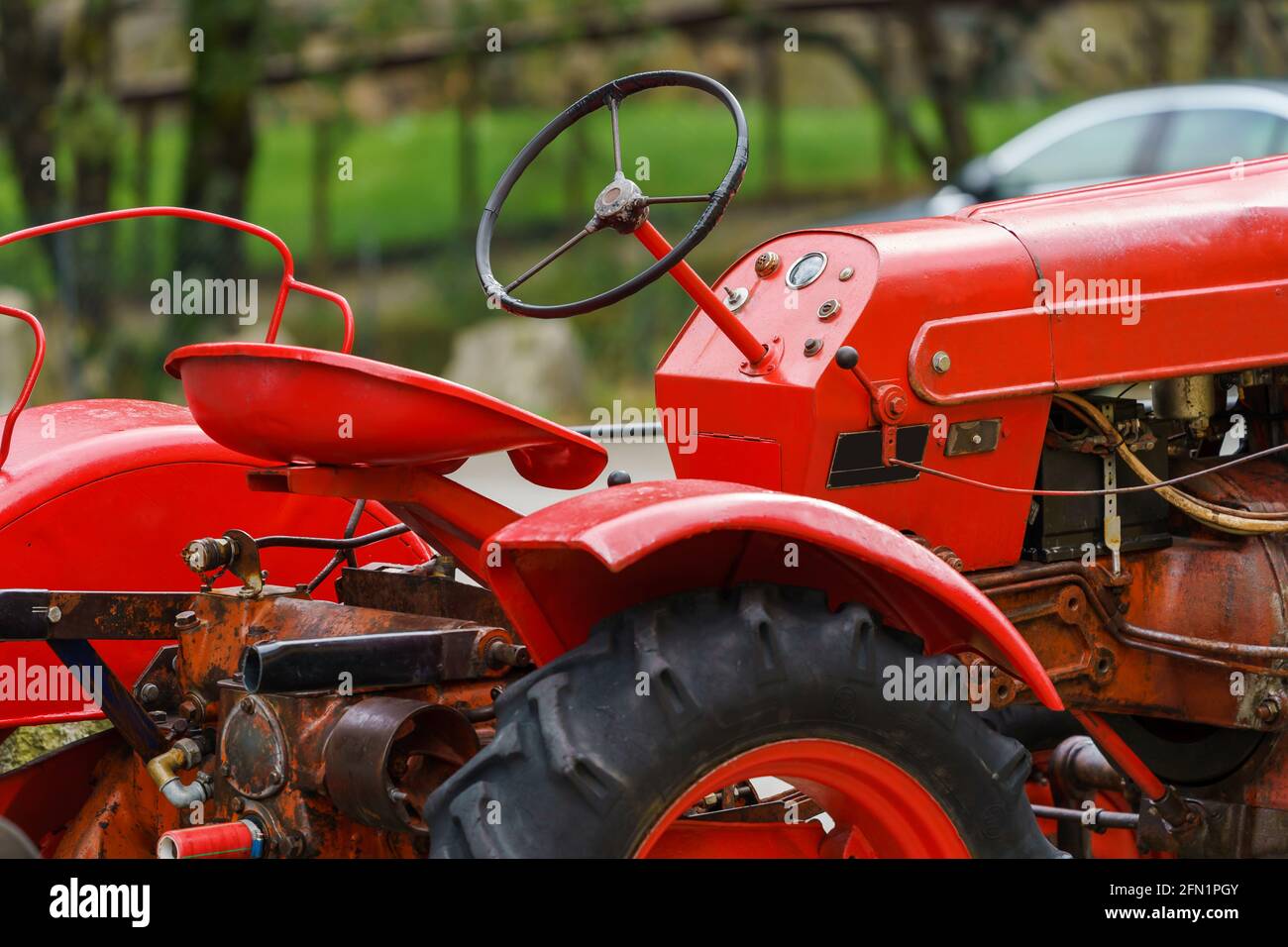 Ageing tractor hi-res stock photography and images - Alamy