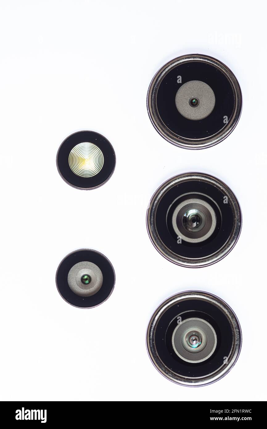 Closeup of smartphone cameras for design purpose Stock Photo - Alamy