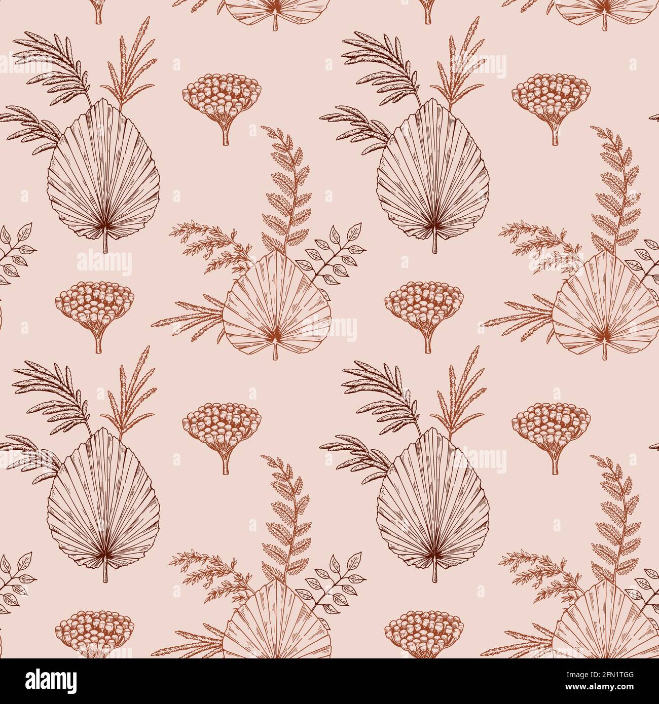 Palm tree in field Stock Vector Images - Alamy