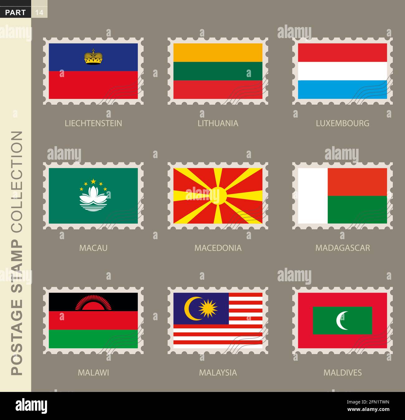 Malaysia macau flag hi-res stock photography and images - Alamy