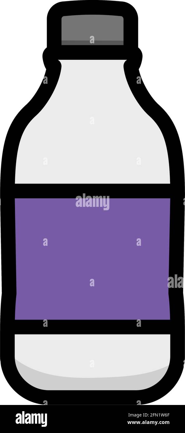 Turpentine Icon. Editable Bold Outline With Color Fill Design. Vector ...