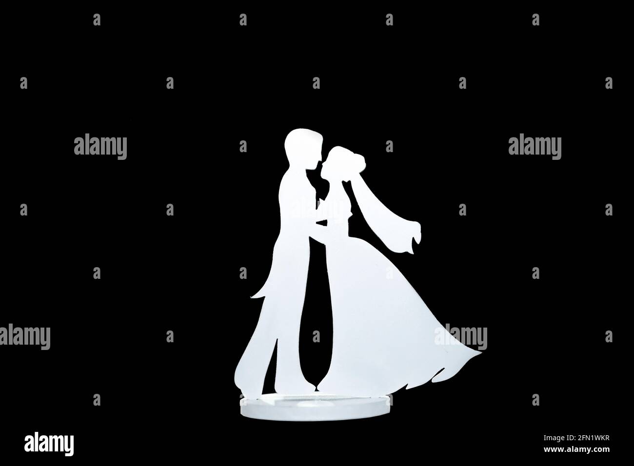 Bride Profile Silhouette