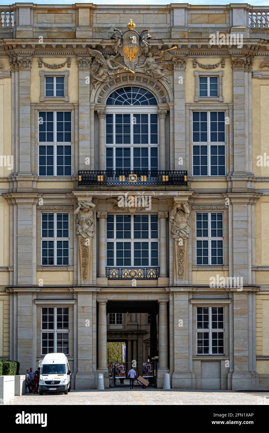 Major work of prussian baroque architecture hi-res stock photography ...