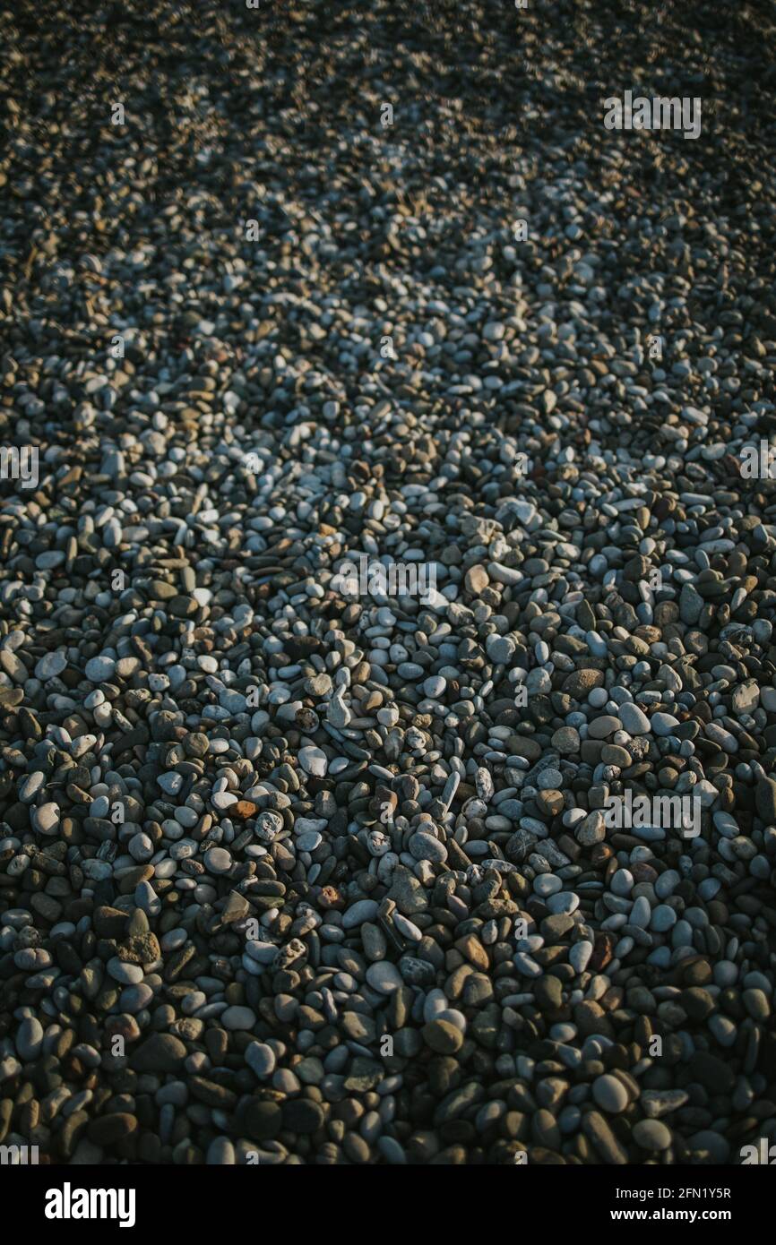 Vertical shot stack pebbles hi-res stock photography and images - Alamy