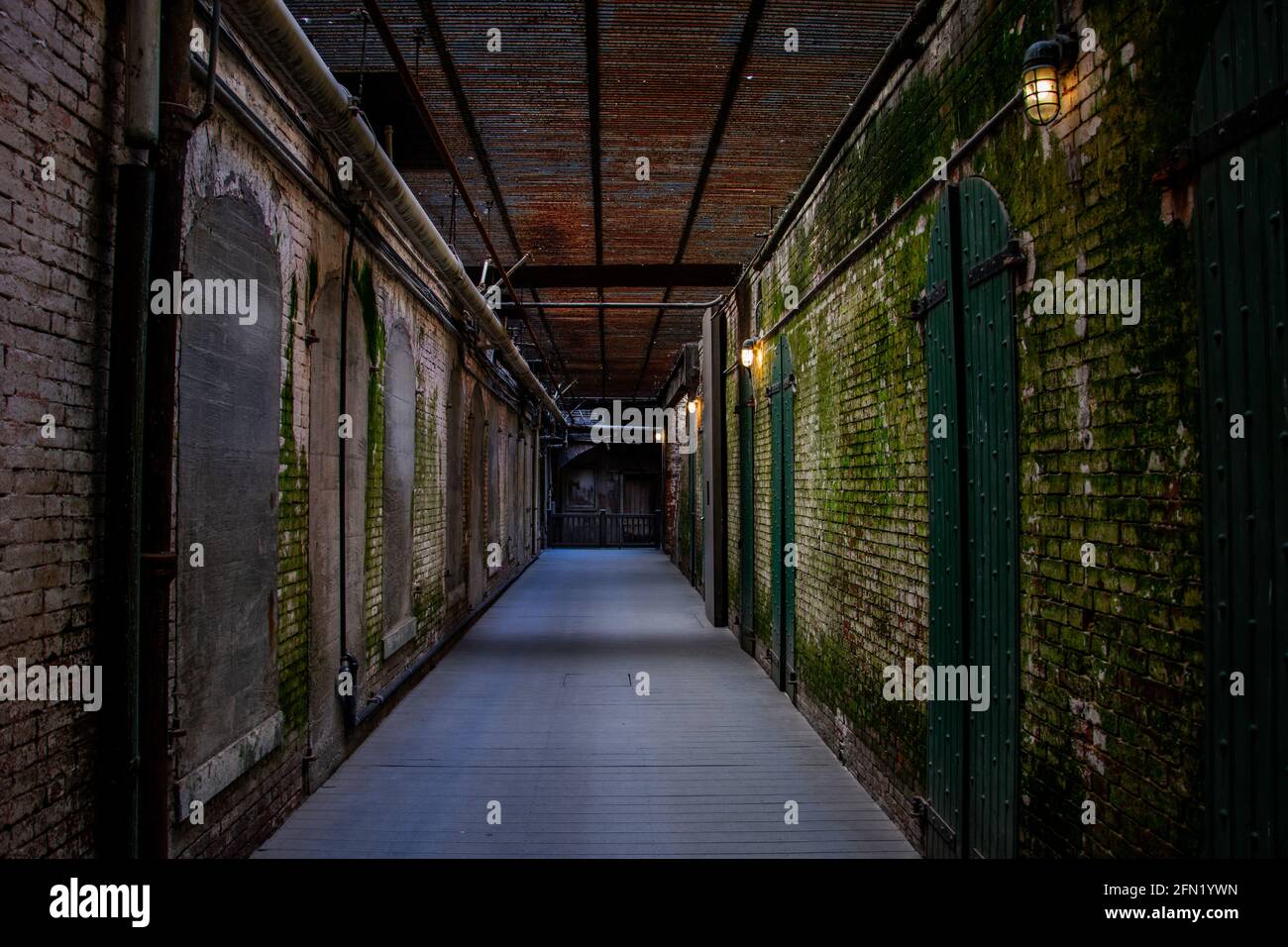 Alcatraz Federal Prison - "The Rock" in California Stock Photo - Alamy