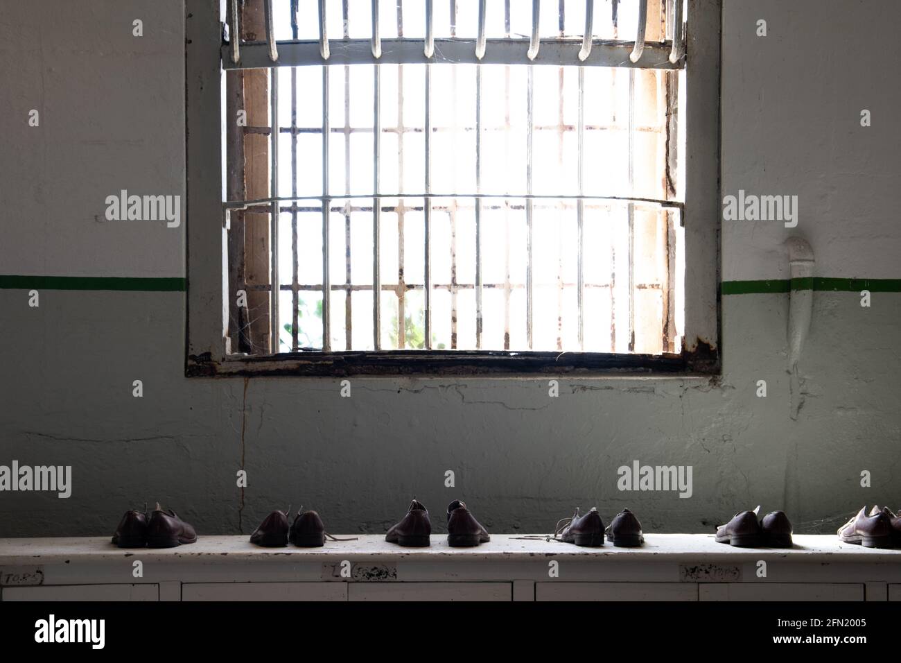 Alcatraz Federal Prison - "The Rock" in California Stock Photo - Alamy