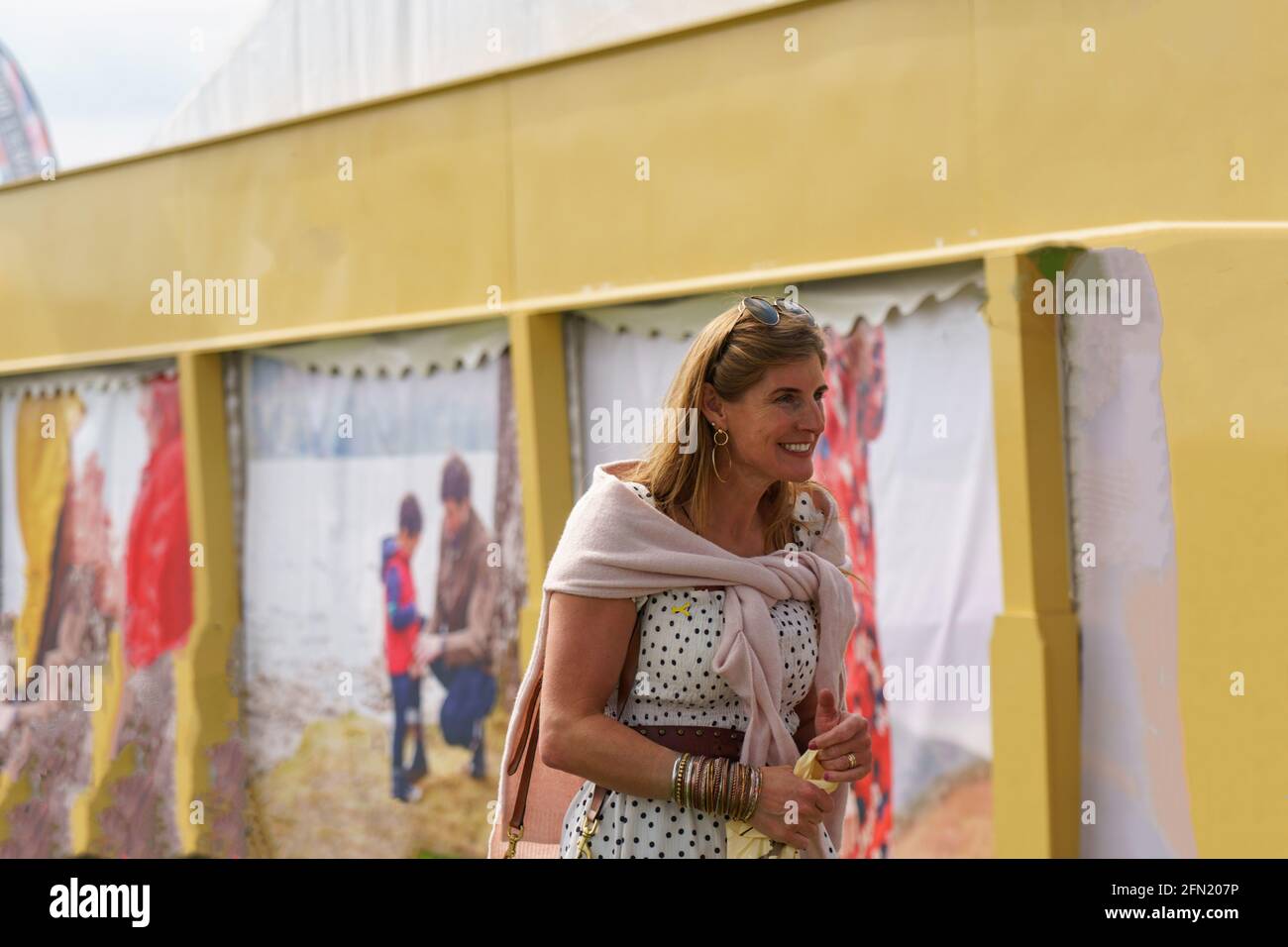 Amanda Owen 'The Yorkshire Shepherdess' in the Great Yorkshire Show for ...