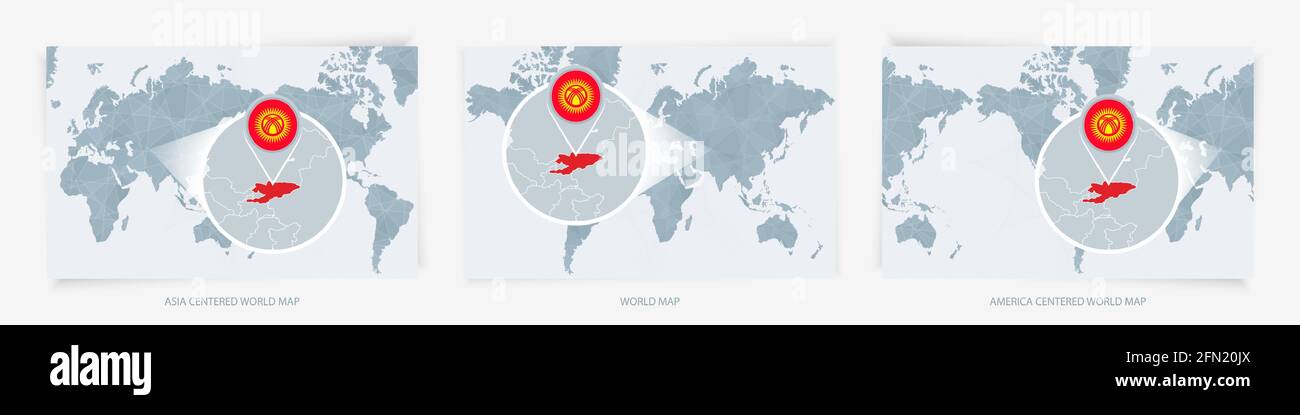 Asia Centric World Map