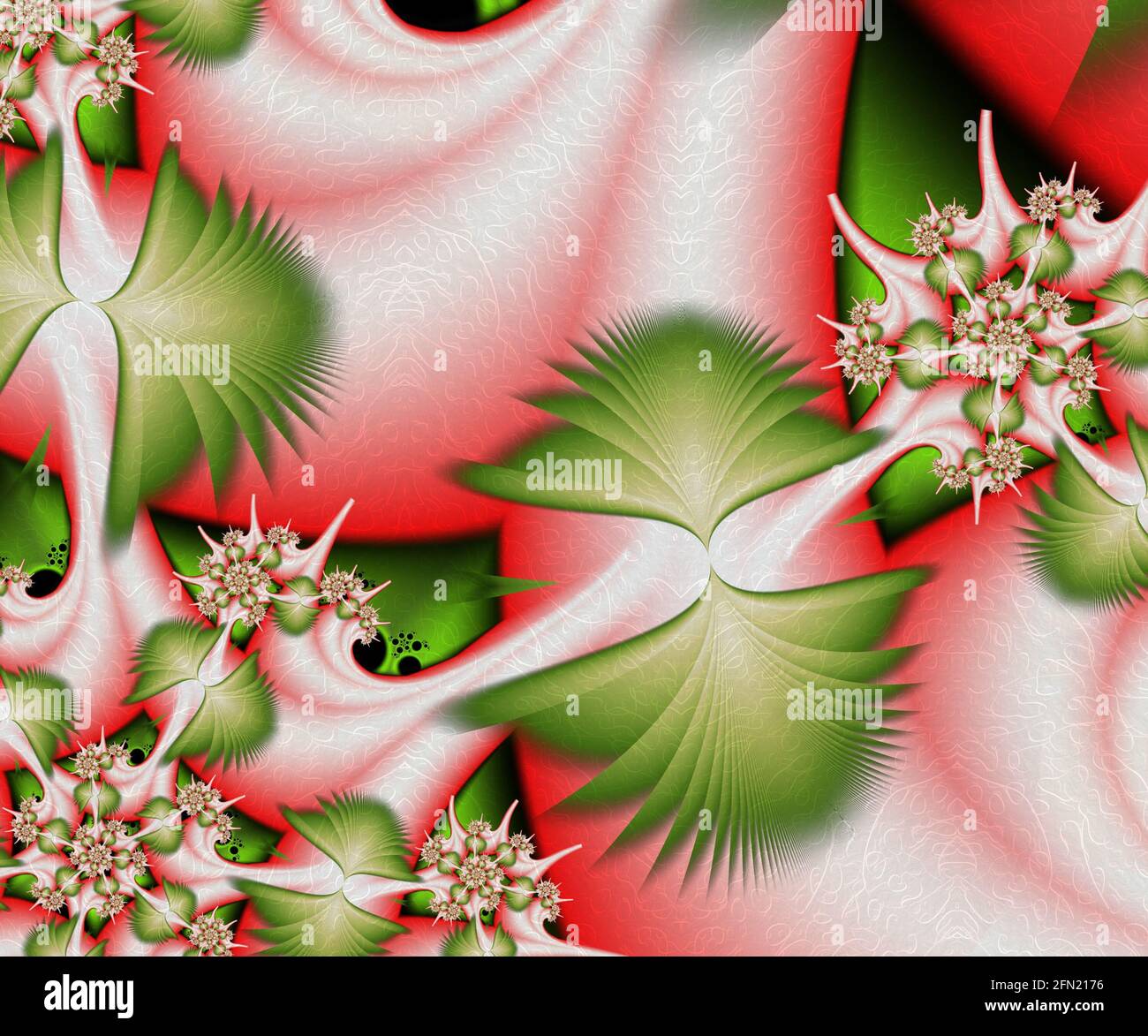 Computer generated abstract colorful fractal artwork for creative ...