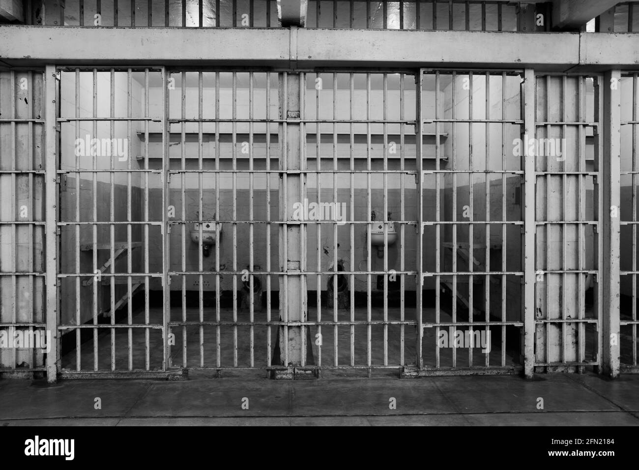 Alcatraz Federal Prison - "The Rock" in California Stock Photo - Alamy