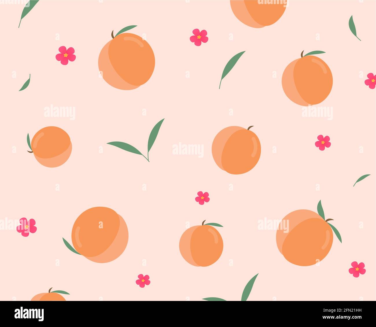 Colorful white peach blossom Stock Vector Images - Alamy