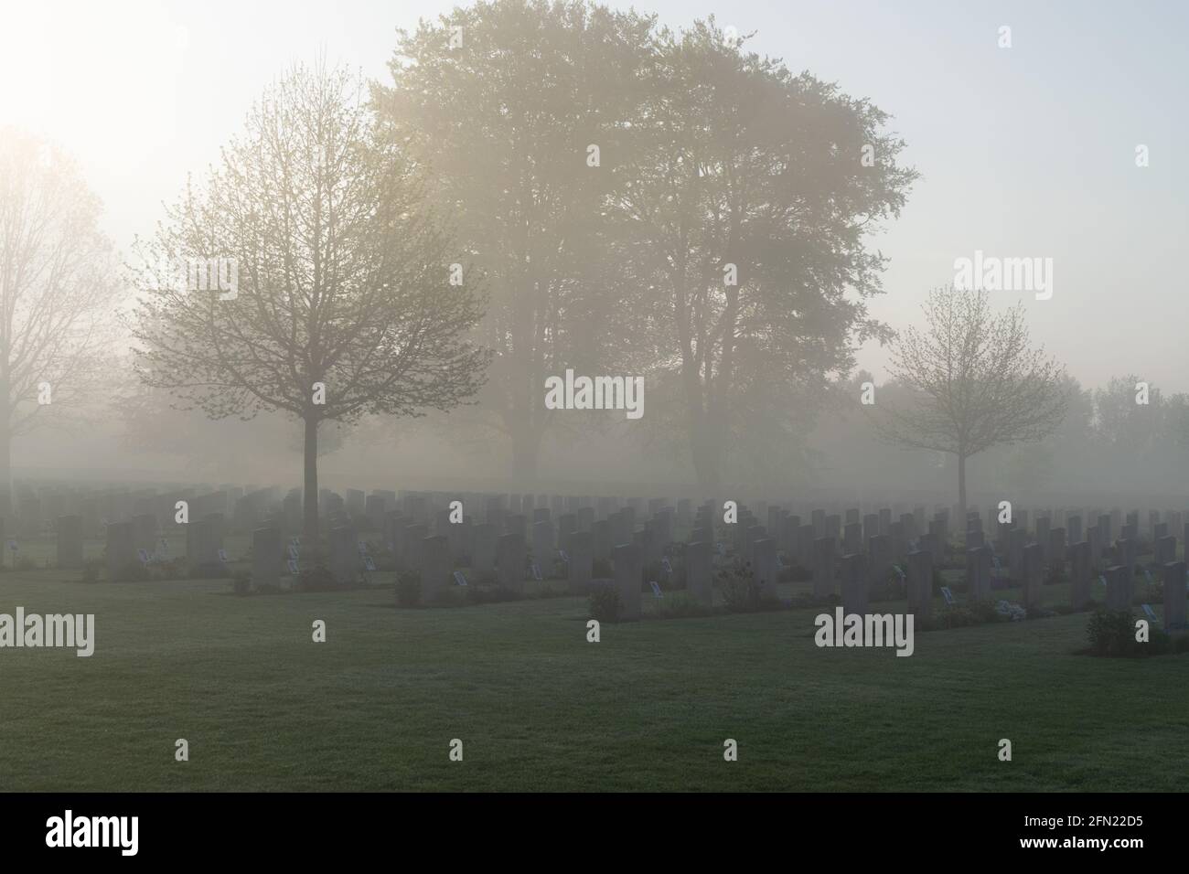 Groesbeek, The Netherlands - May 13 2021: Netherlands Canadian War ...