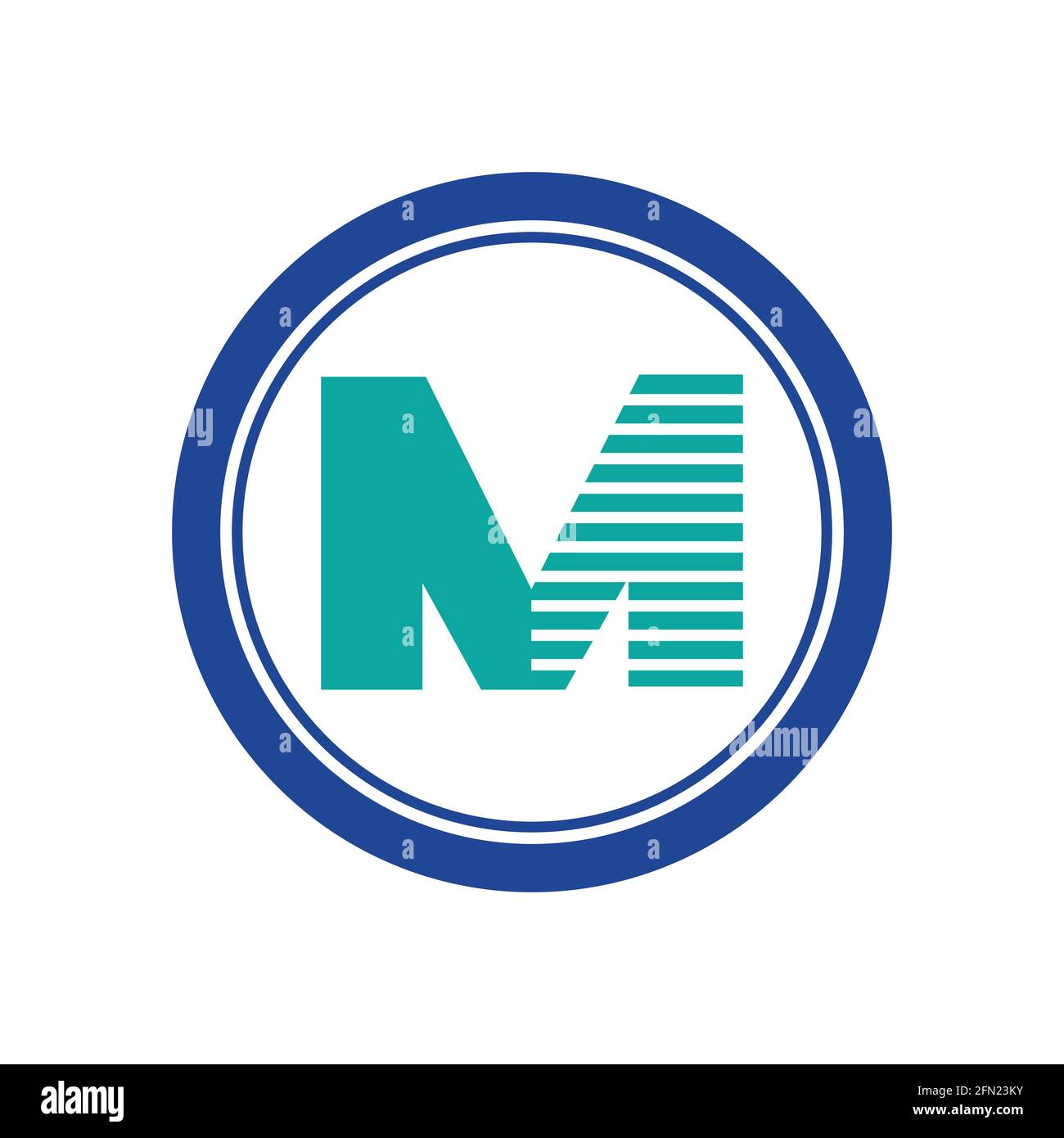Letter M Business corporate abstract unity vector logo design ...