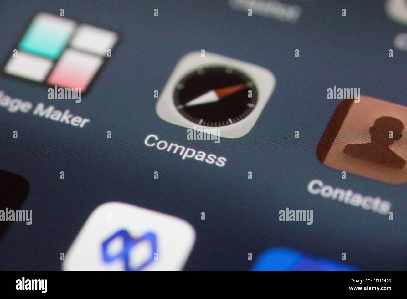 Bucharest, Romania - December 13, 2020: Illustrative editorial close up ...