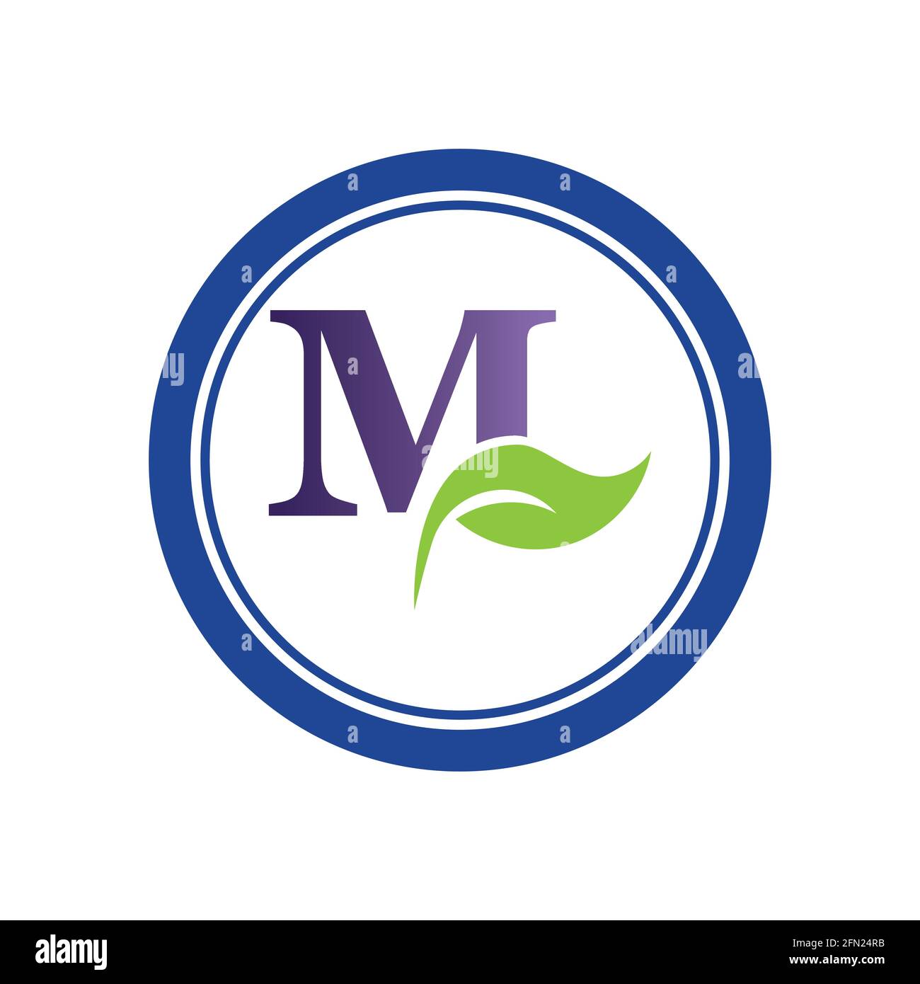 creative M letter Business logo design template Stock Vector Image ...