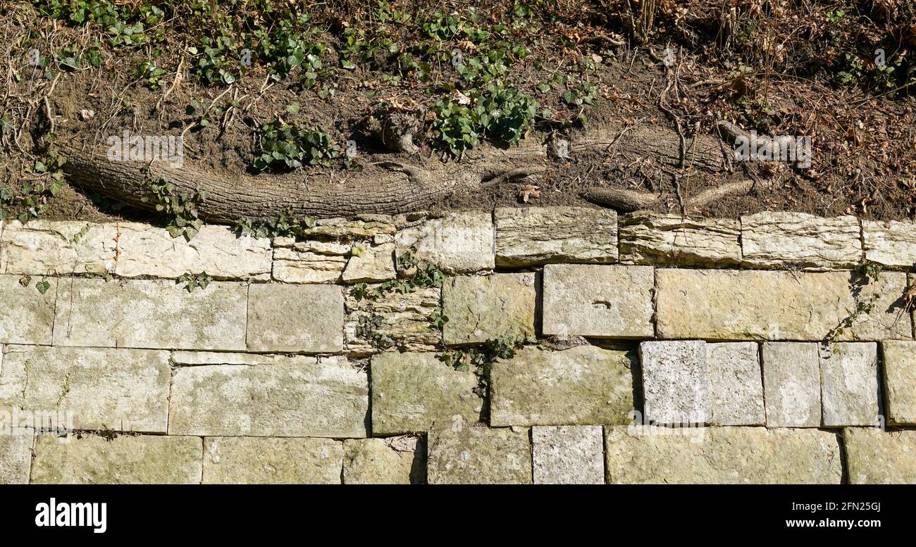 Top view of masonry Stock Photo - Alamy