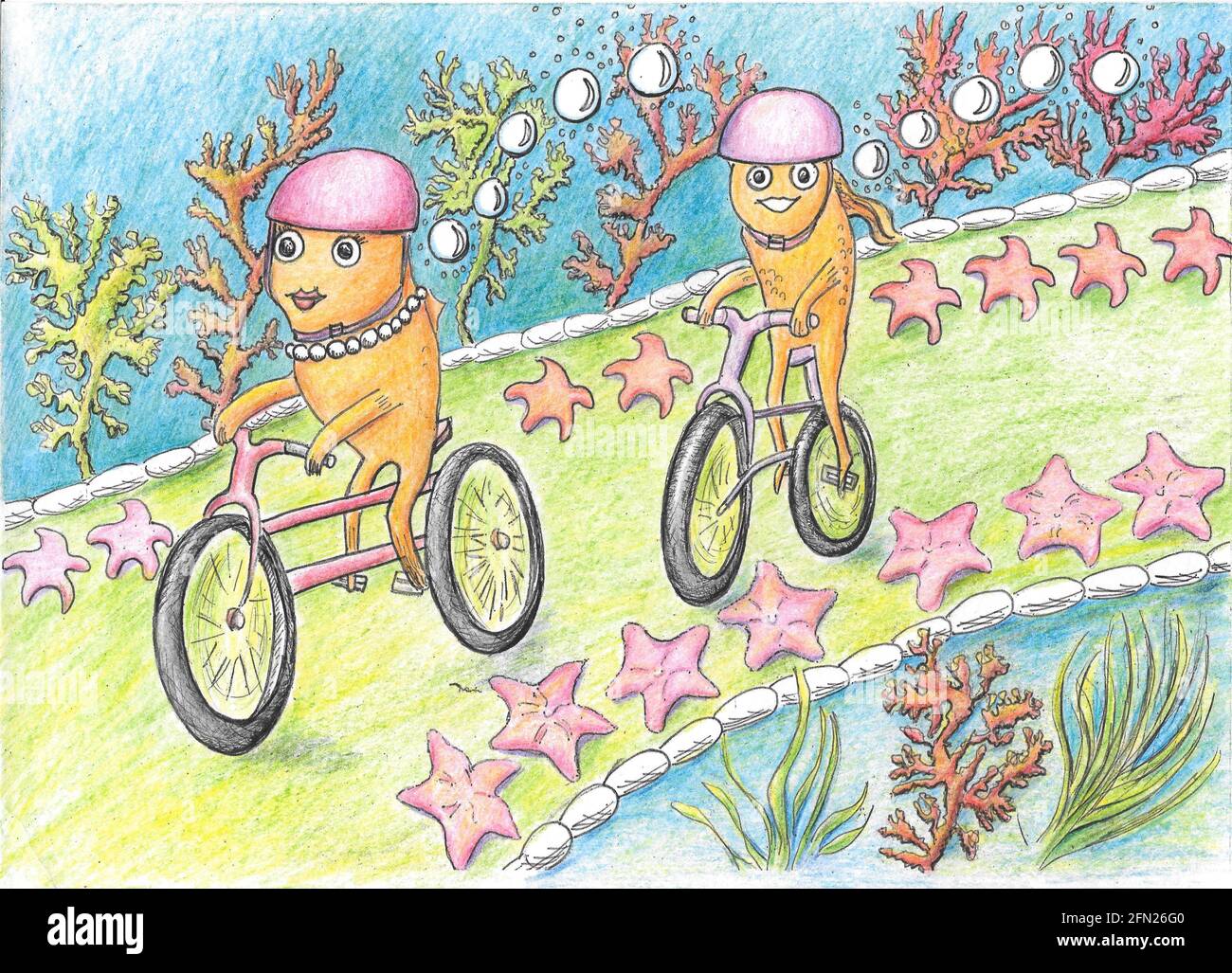 Fish on a bicycle hi-res stock photography and images - Alamy