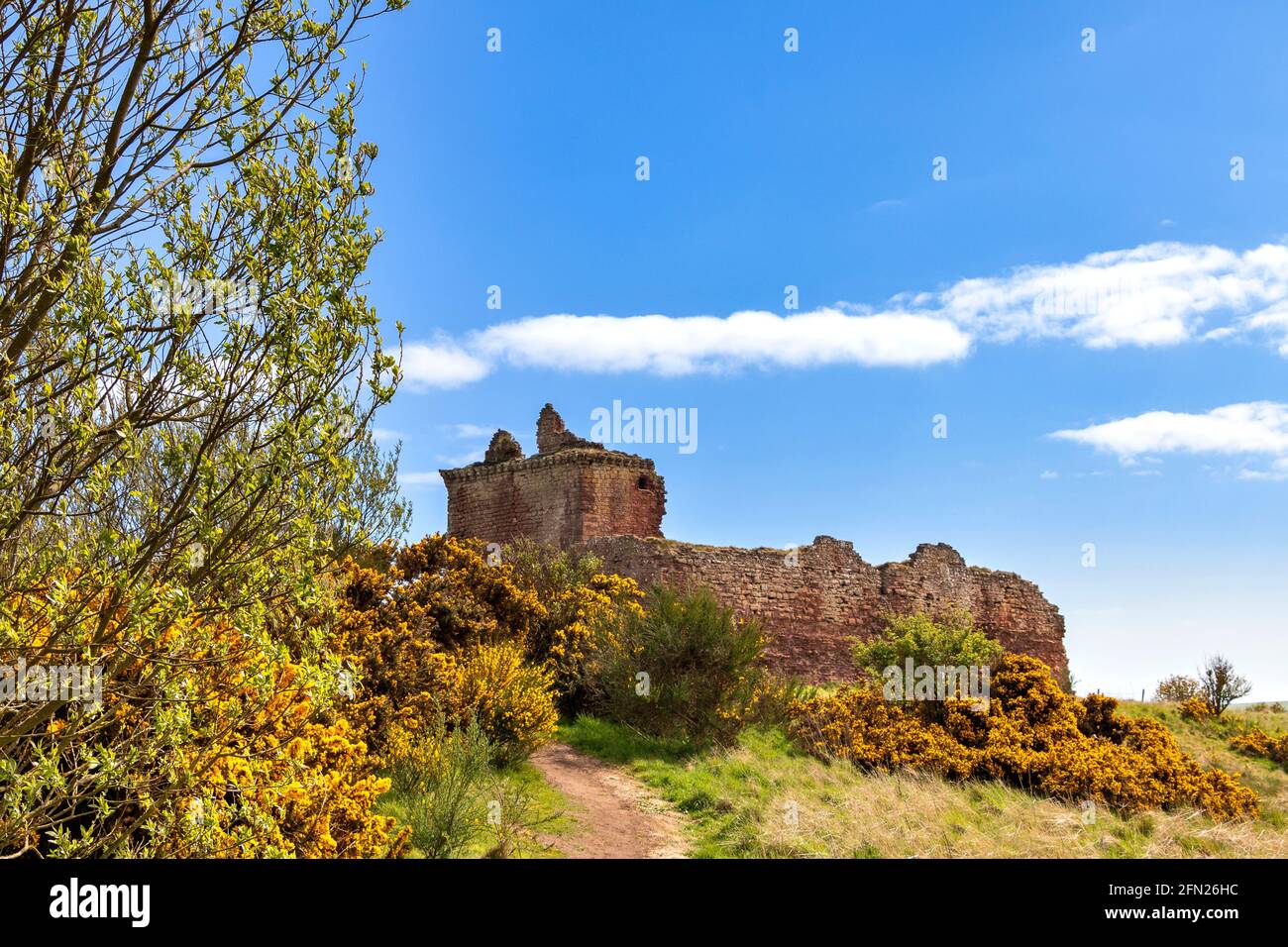 Red sandstone castle hi-res stock photography and images - Alamy