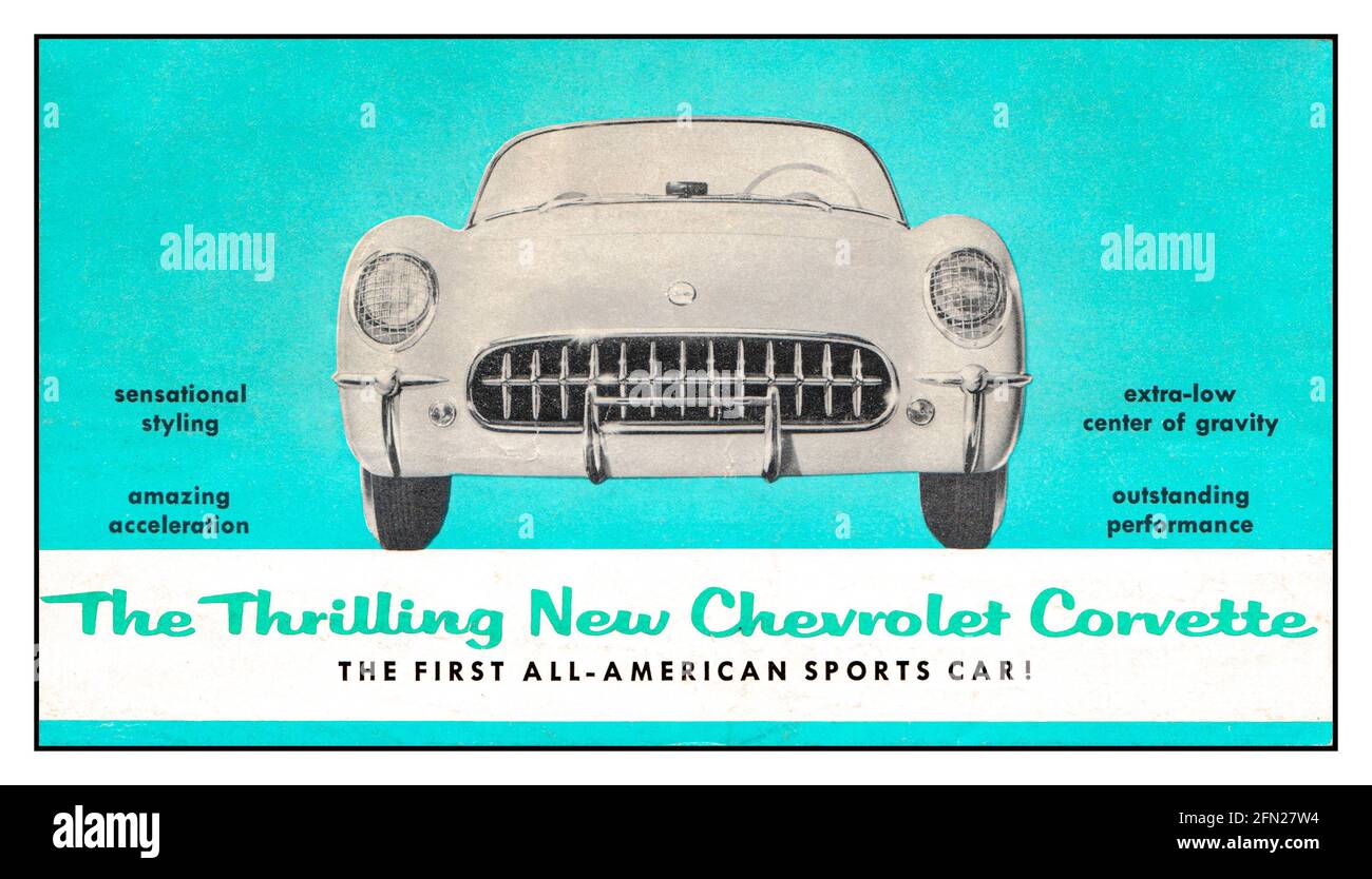 1953 corvette hi-res stock photography and images - Alamy