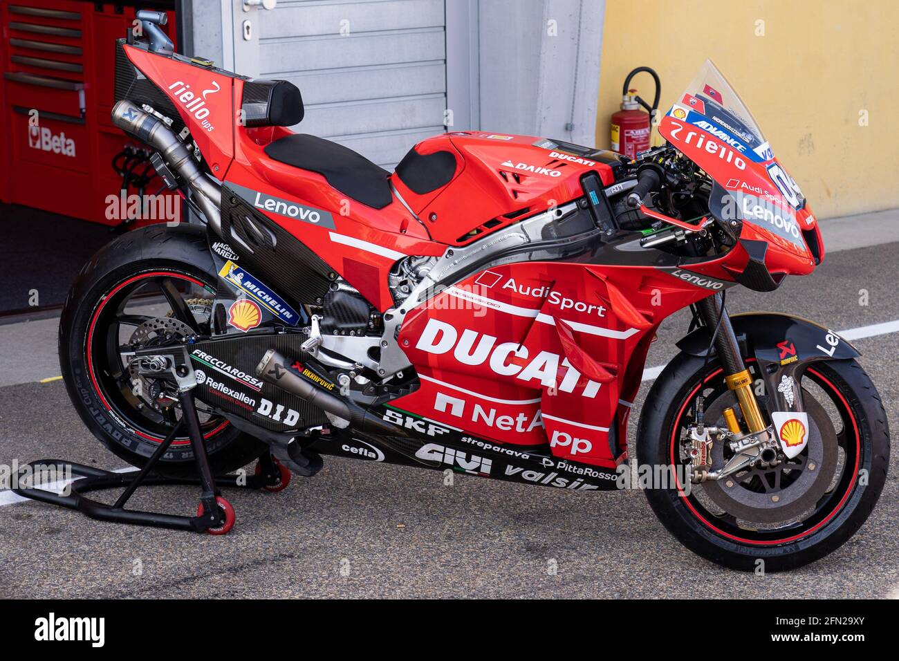 Ducati Moto GP Bike Stock Photo - Alamy